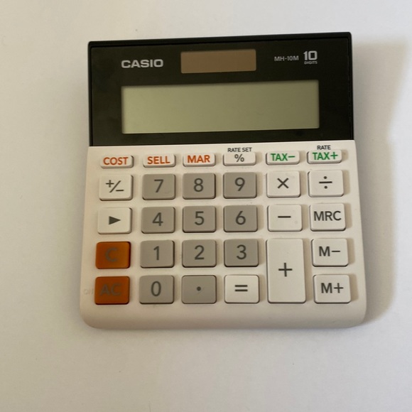 Casio | Other | Vintage Casio Mhm Solar Cell Battery Business ...